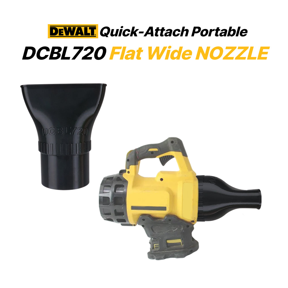 Flat Wide Nozzle for Dewalt DCBL720 Blower – Detailing & Cleaning ...