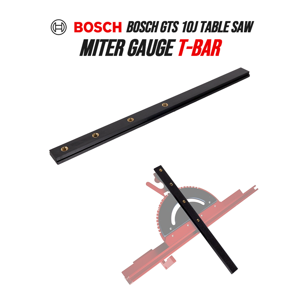 Protomarket T – Bar for Bosch GTS 10J Miter Gauge Fence Attachment ...