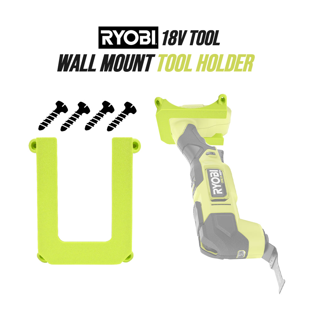 Protomarket Wall Mount Holder for Ryobi 18V ONE+ Power Tools | PROTO MARKET